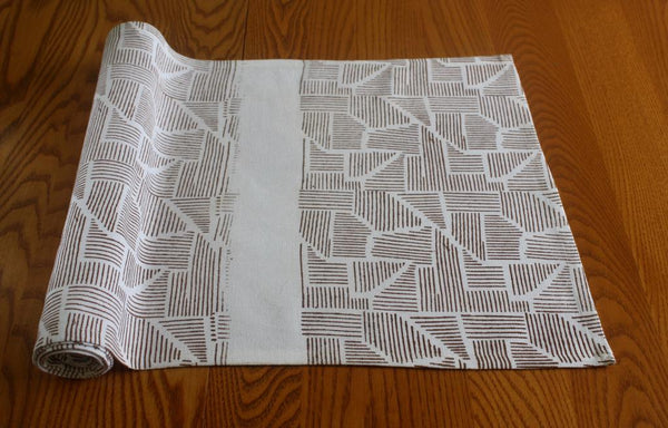 GEOMETRIC BRONZE Napkin (set of 2) - SustainableThreads